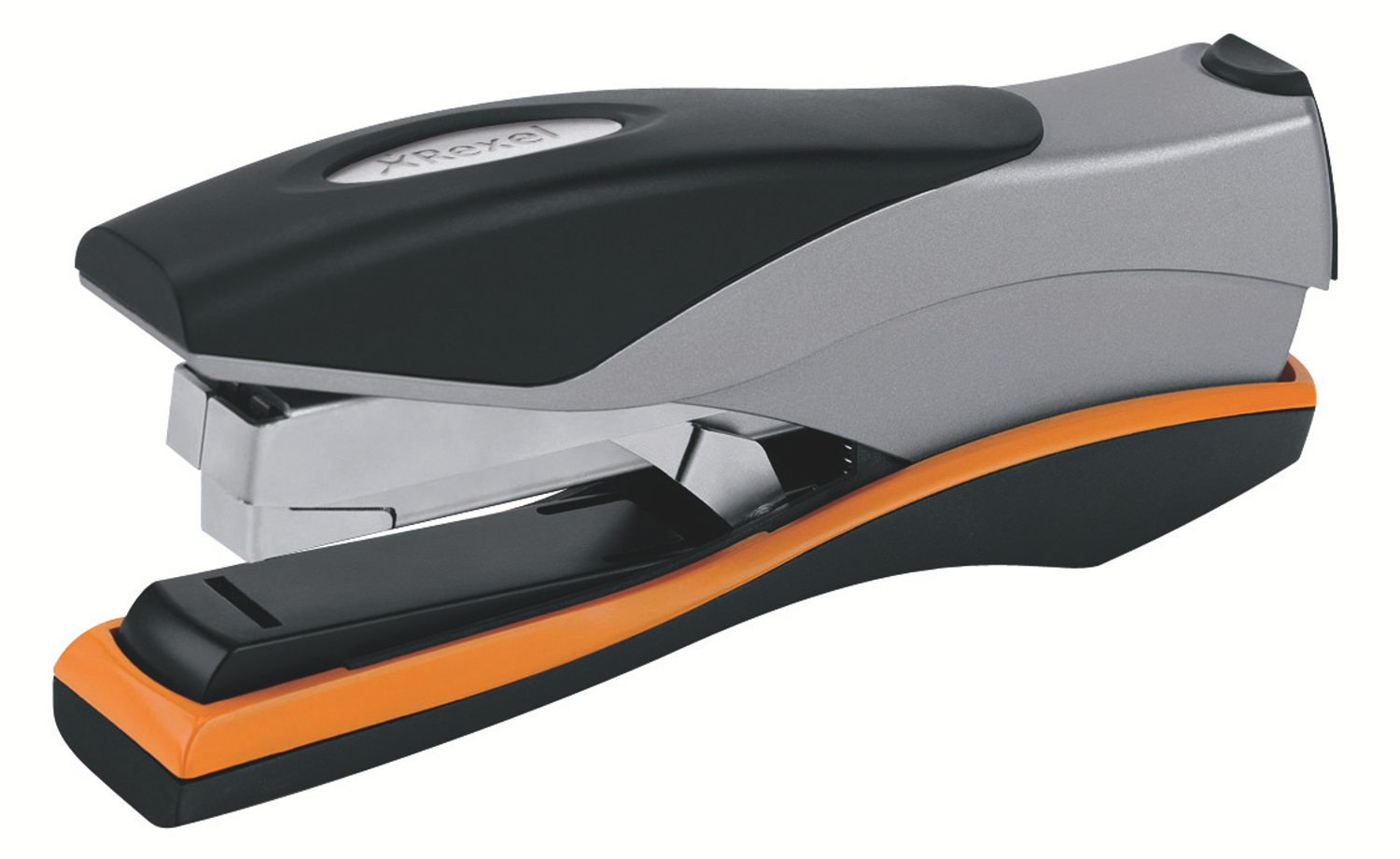 Rexel Optima 40 Stapler 2102357 - Silver/Orange/Black, 40 Sheet Capacity