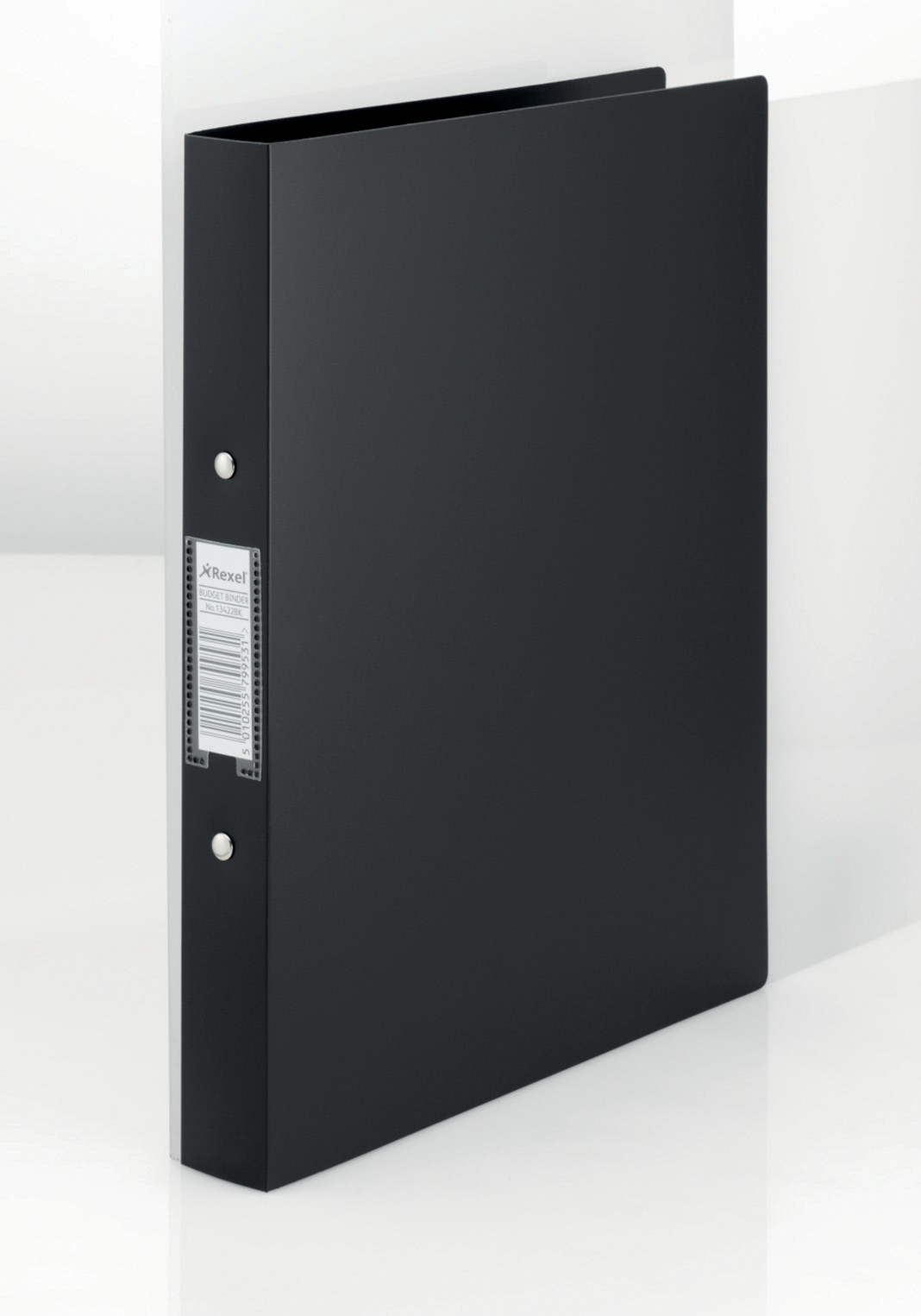 Rexel Budget Ring Binder 2 O-Ring A4 25mm Black (Pack 10) - 13422BK