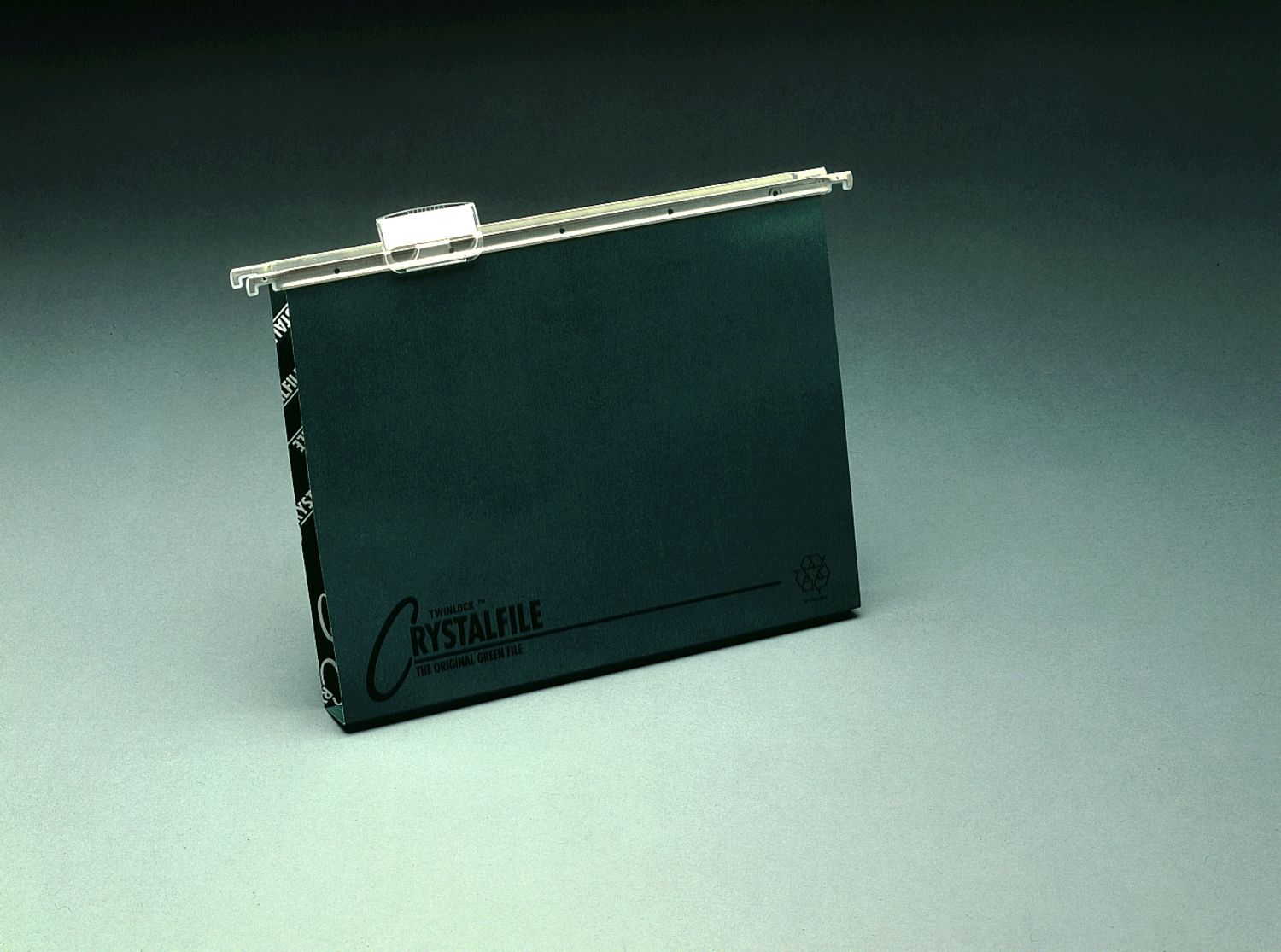 Rexel Crystalfile Classic Foolscap Suspension File Manilla 30mm Green 78041