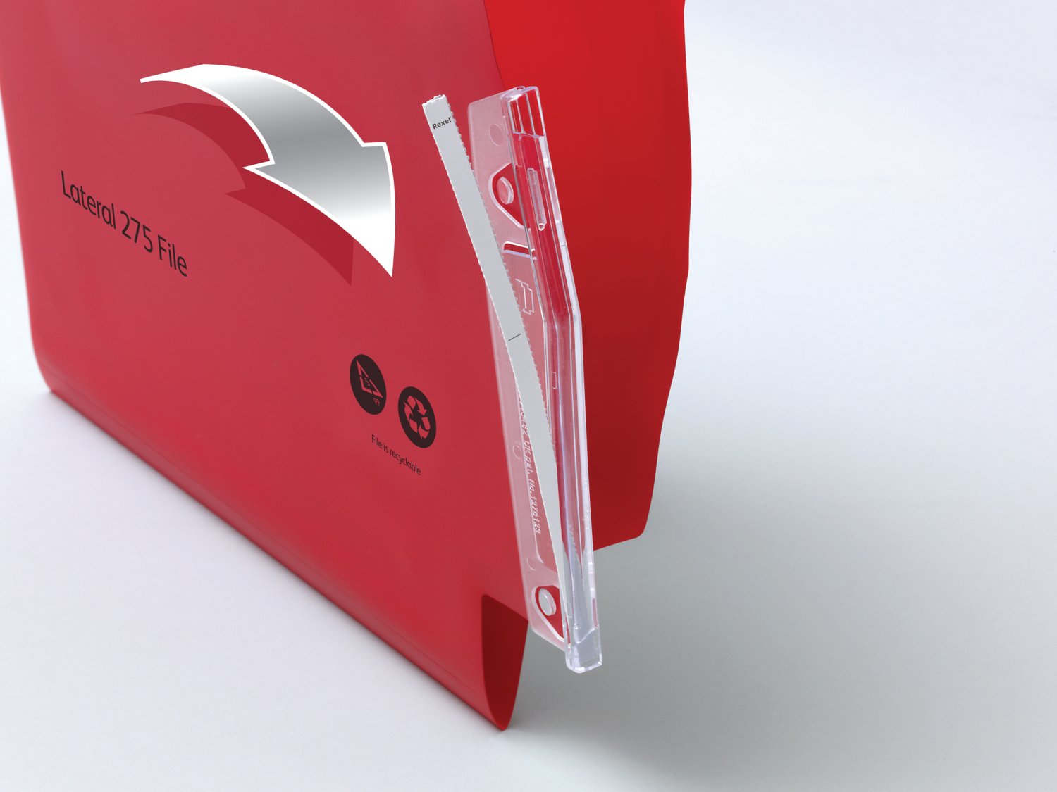 Rexel Crystalfile 275 Lateral Suspension File Inserts White Pack 50 MPN ...