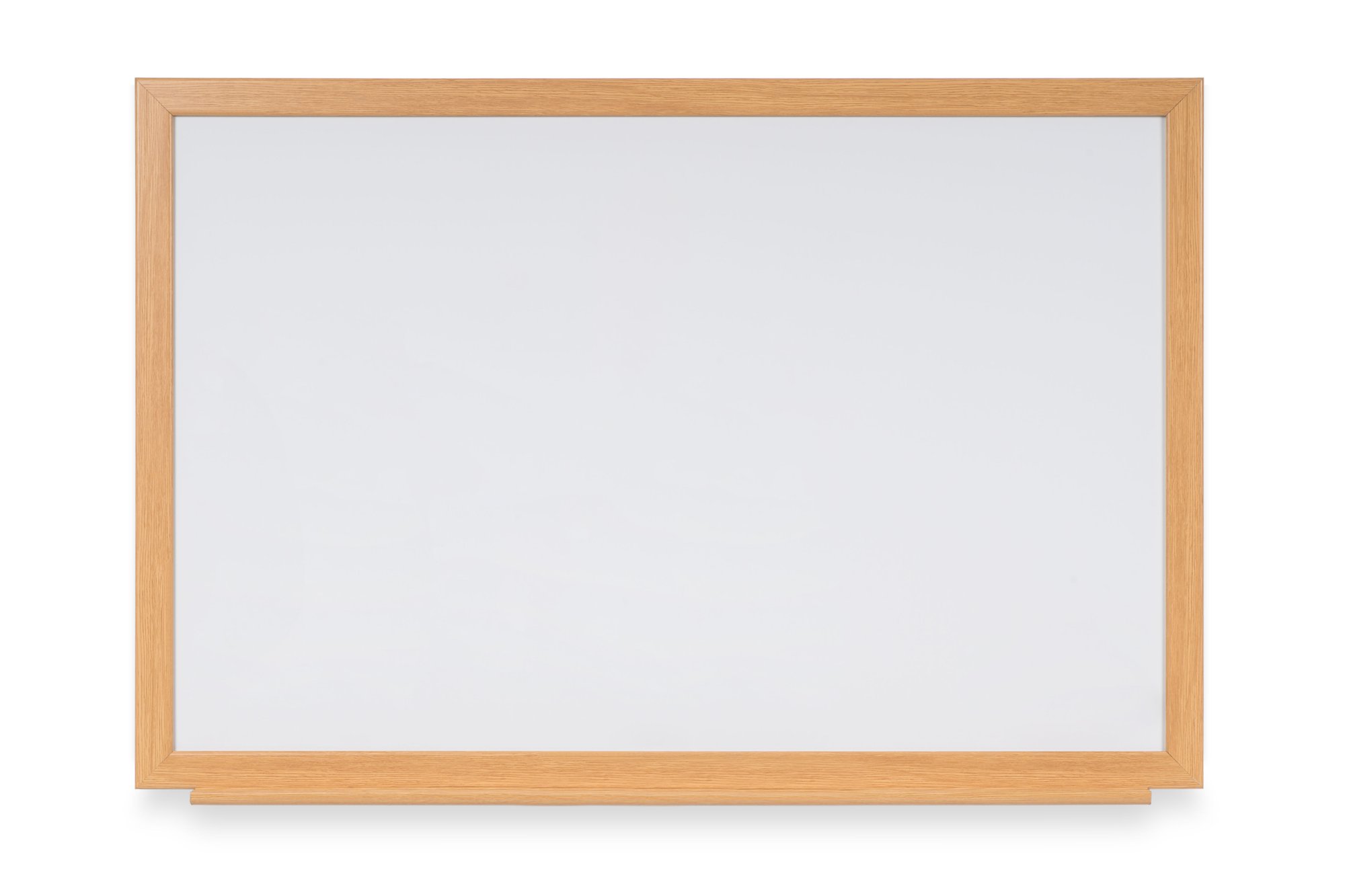 Bi-Office Earth-It Melamine Whiteboard 1200x900mm Oak Frame MB14002318