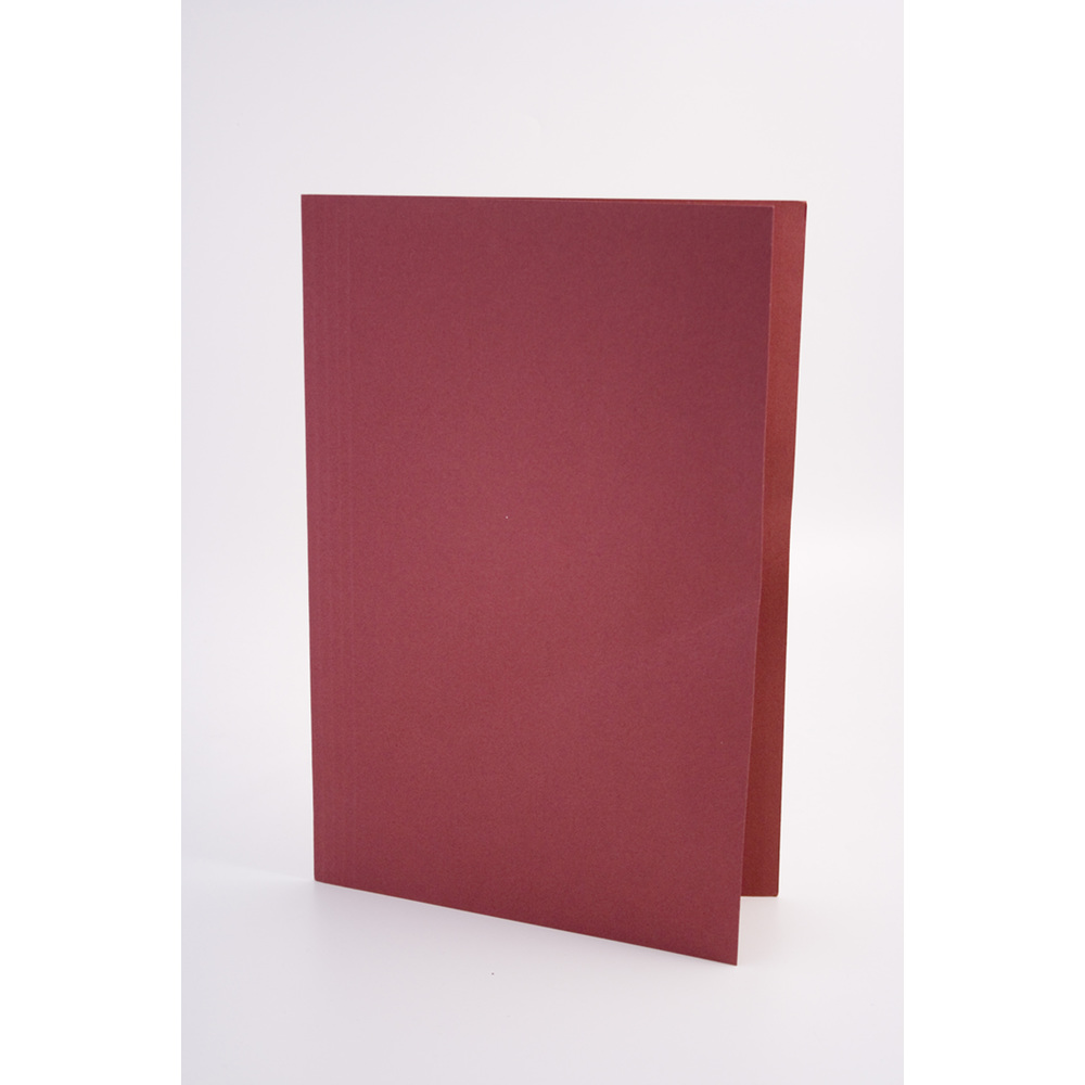 Guildhall Square Cut Folders Manilla Foolscap 315gsm Red Pack 100 ...
