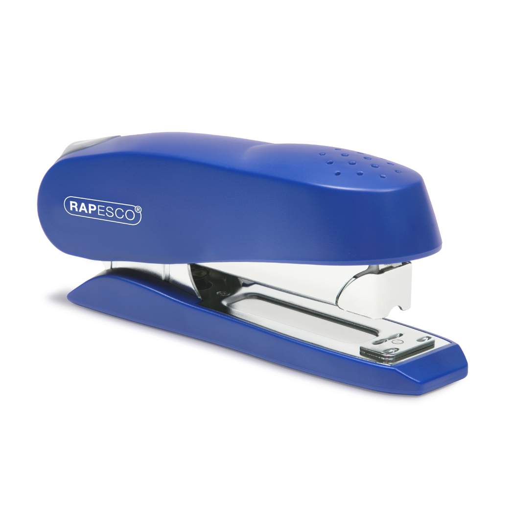 Rapesco Luna Half Strip Stapler Metal 50 Sheet Blue - MPN 0237