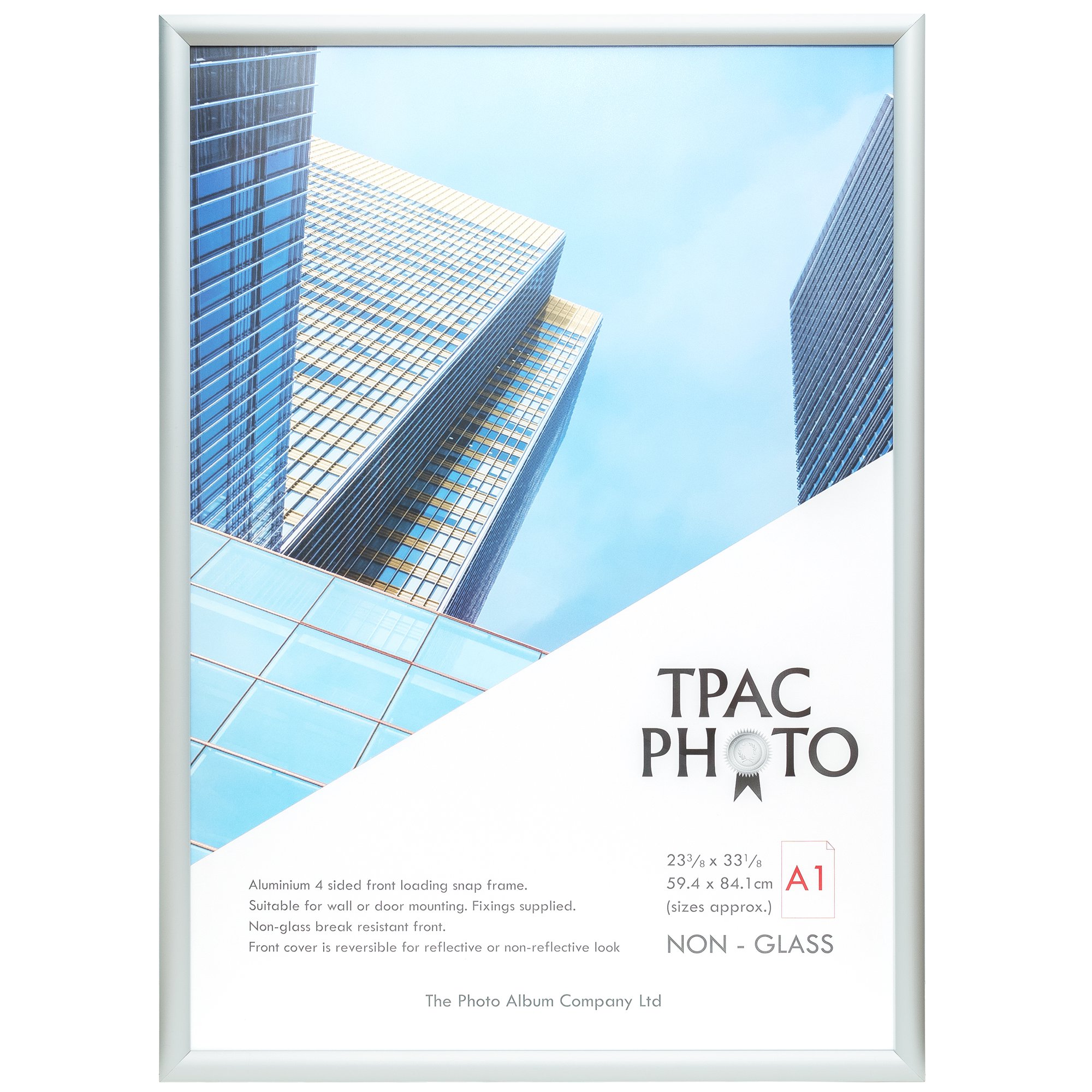 Photo Album Co Inspire A1 Aluminium Snap Frame - SNAPA1S