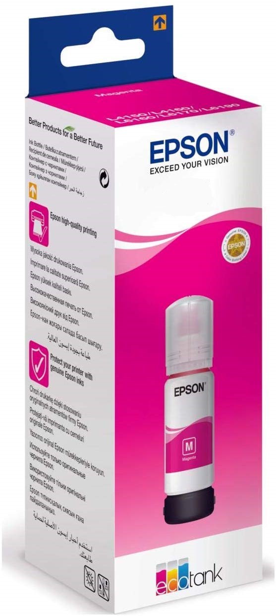 Epson 113 Magenta EcoTank Ink Bottle C13T06B340
