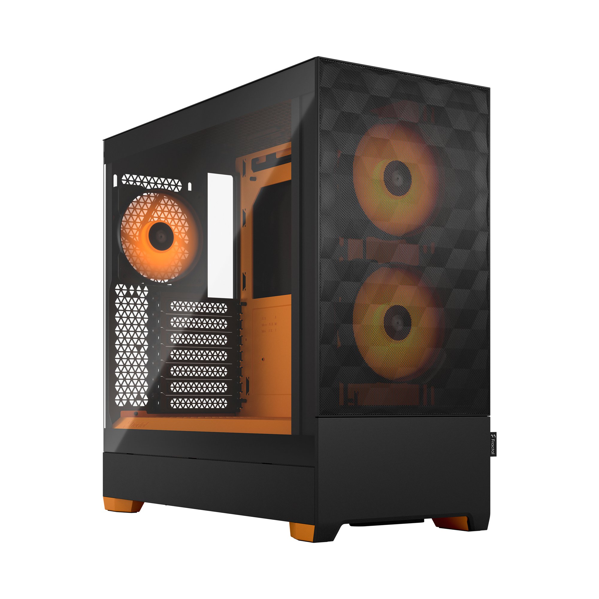 Fractal Design Pop Air ATX RGB PC Case FD-C-POR1A-05 - Orange Core