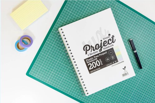 Luxpad SEN Tinted Paper Project Book A4 (Pack 5) - LUXPBTIN