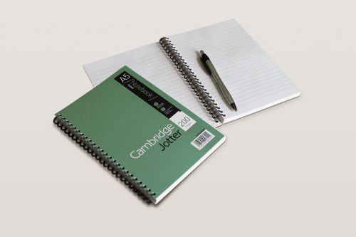Cambridge Jotter A4 Notebook Metallic Green (Pack 3) - 400039062