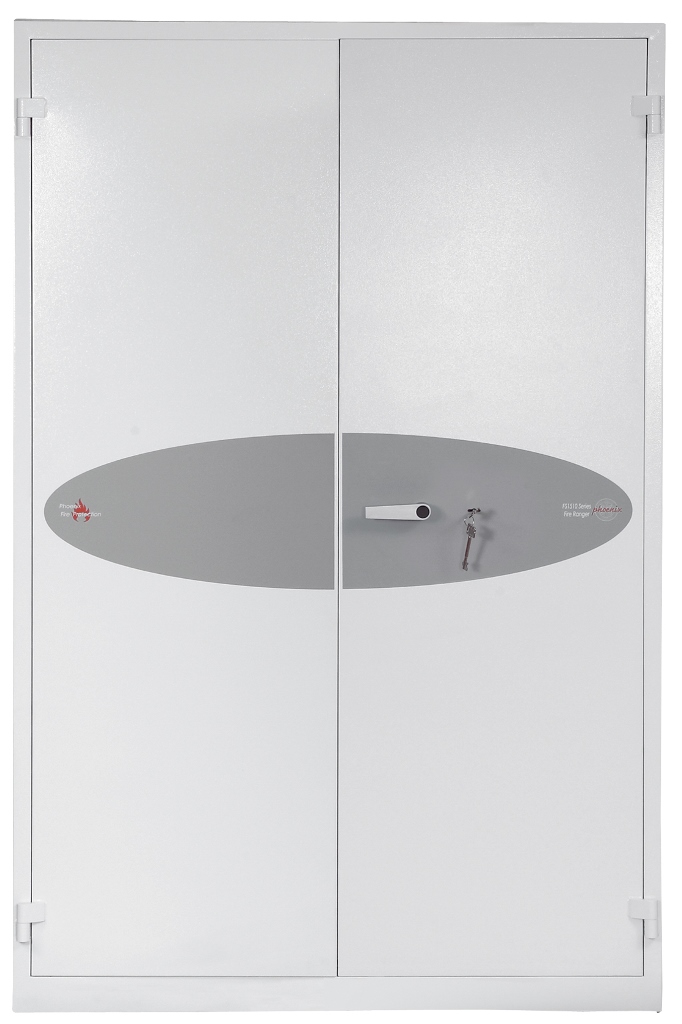 Phoenix Fire Ranger Size 4 Fire Safe FS1514K Key Lock White