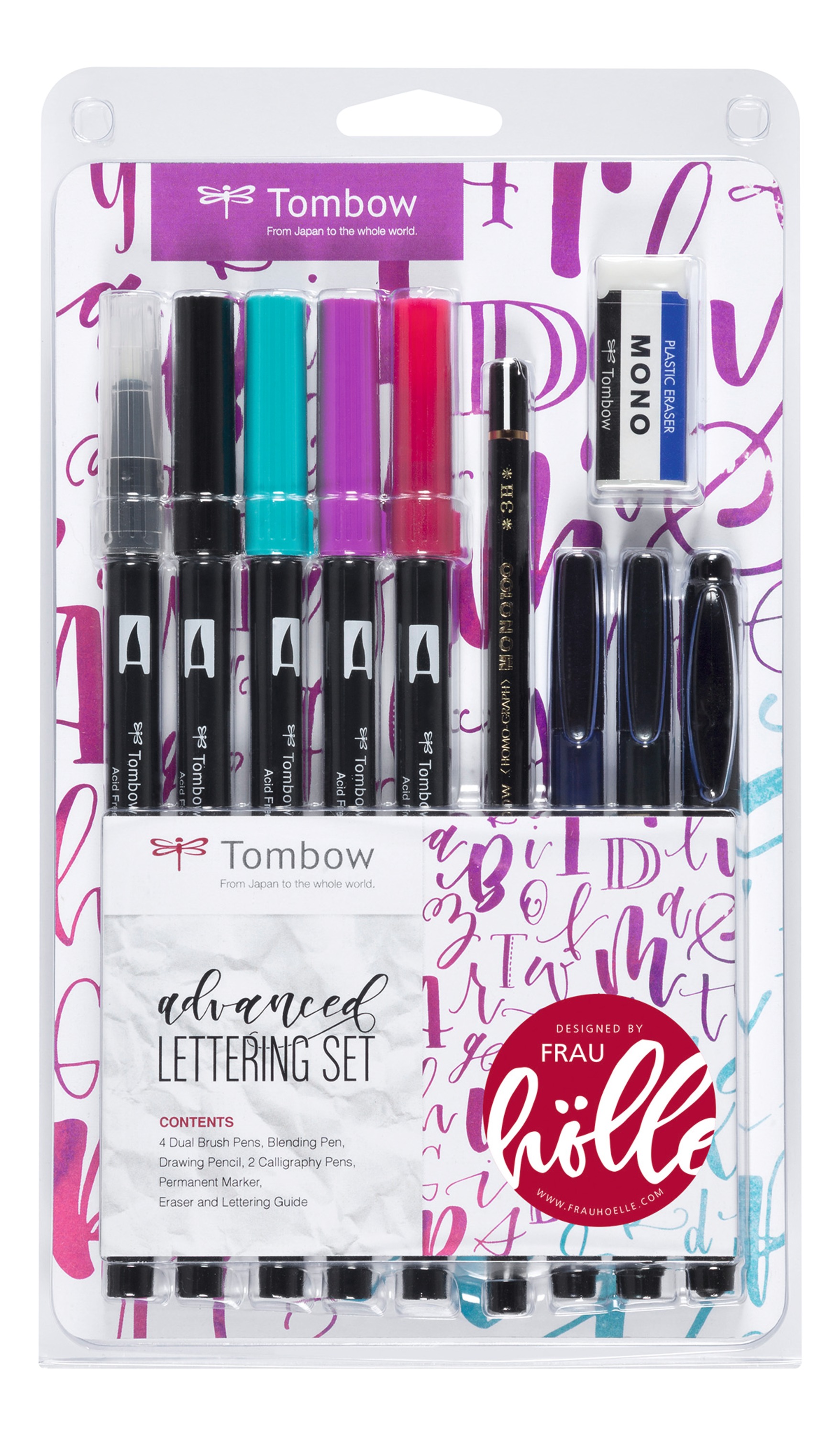 Tombow Advanced Hand Lettering Set LS-ADV - Complete Kit for Creatives